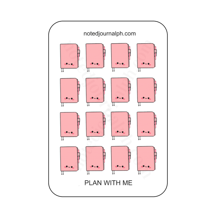 Plan With Me – Noted Journal