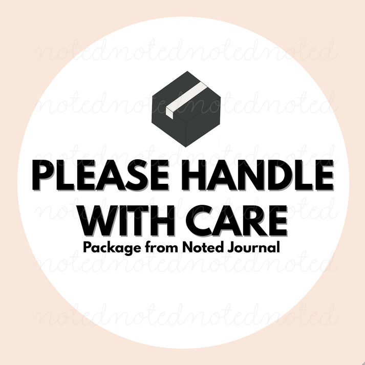 Sticker Design & Print – Noted Journal