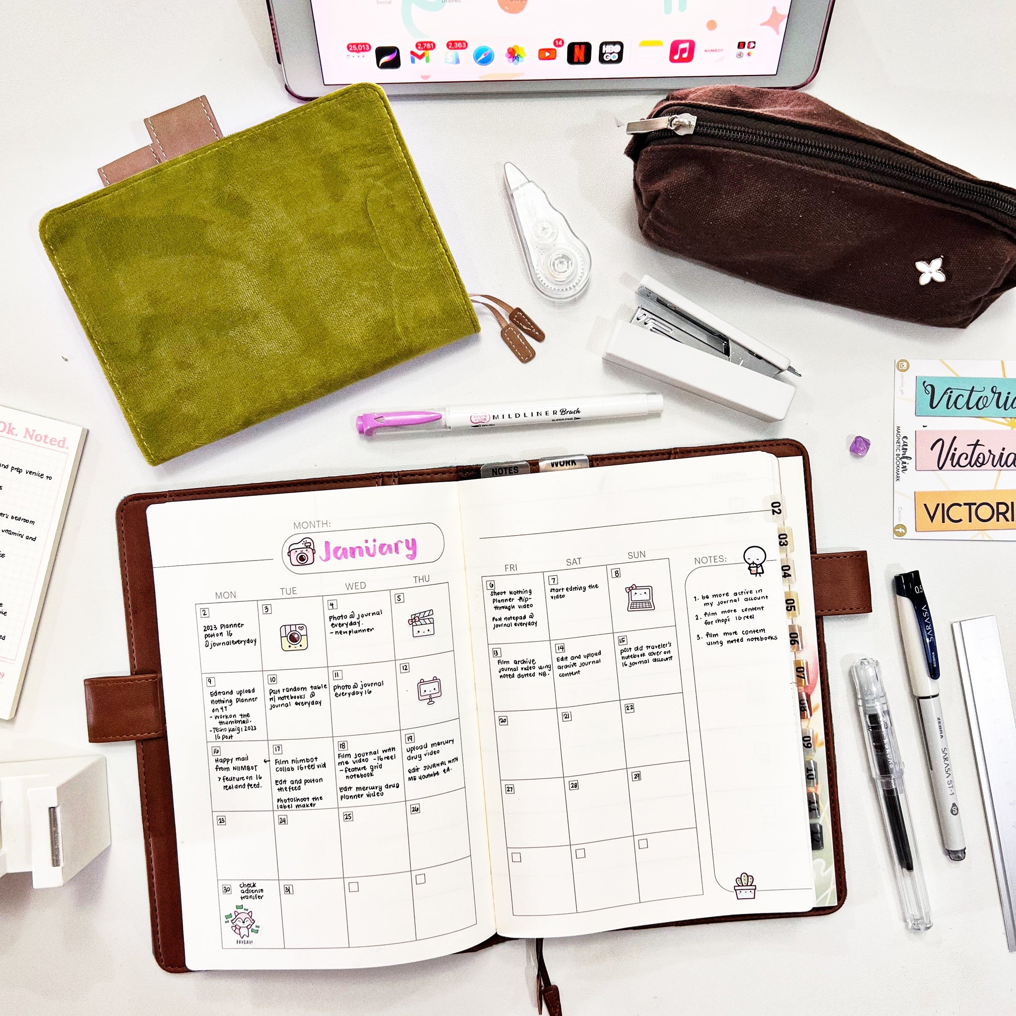 Noted Undated Planner – Noted Journal